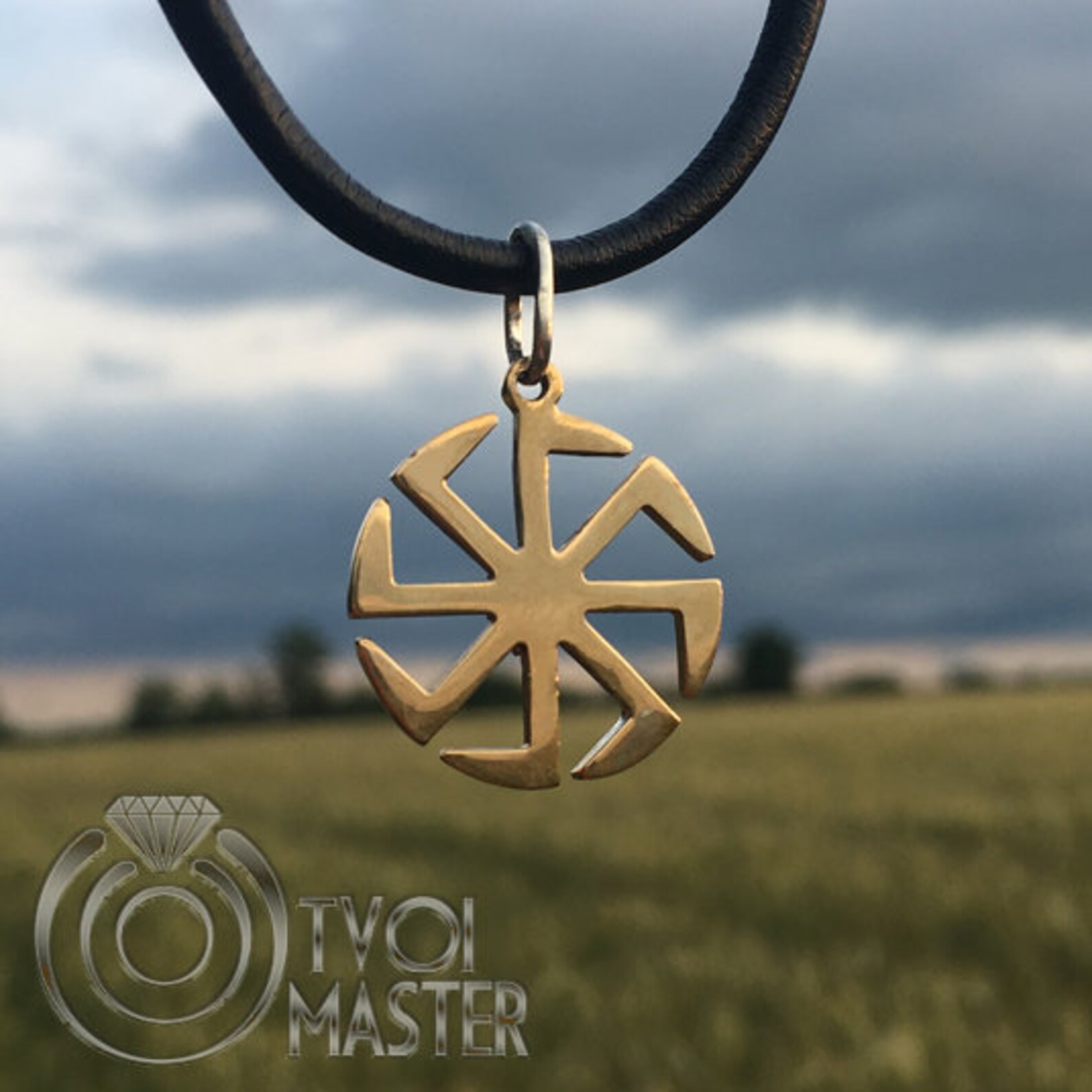 Kolovrat Pendant Slavic Symbol of the Sun-stainless Steel | Etsy