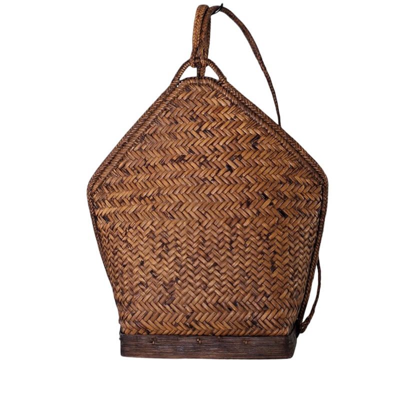 Basket Backpack - Etsy