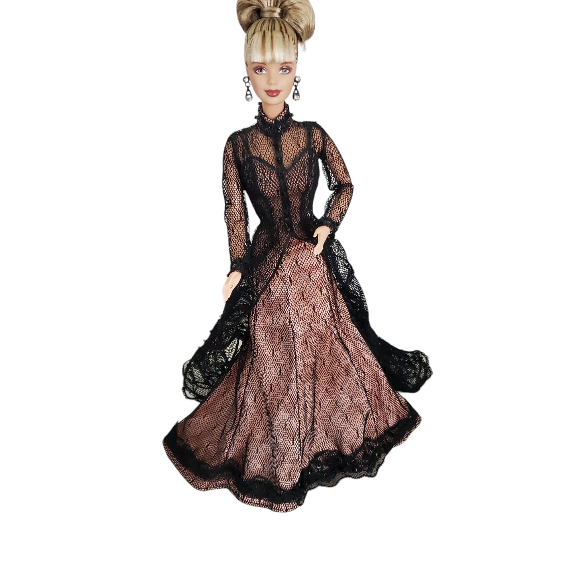 Barbie Sheer Illusion Nolan Miller Collection Doll Vintage 1990s With ...