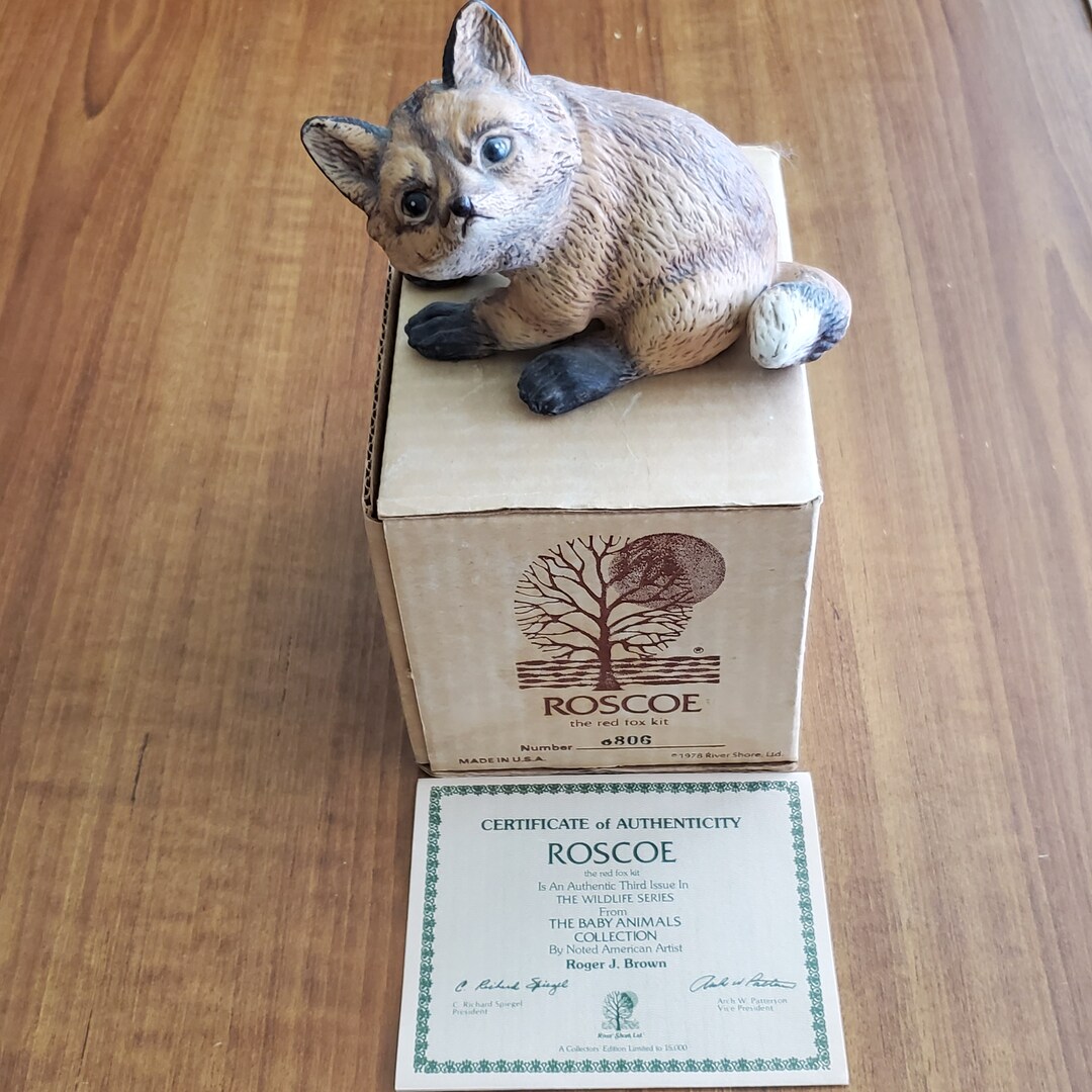 Roger J. Brown Roscoe the Red Fox Kit 3rd Edition in the Wildlife ...