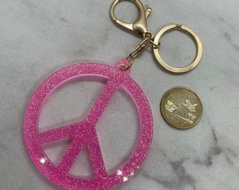 Resin Peace Sign | Etsy