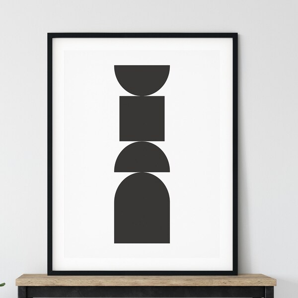 MCM Printable Wall Art, Mid-century Modern Art Print, Graphic Poster ...