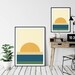 Abstract Beach Print PRINTABLE Wall Art Color Block Wall - Etsy