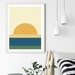 Abstract Beach Print PRINTABLE Wall Art Color Block Wall - Etsy