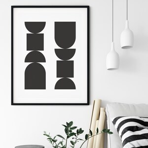 MCM Printable Wall Art, Mid-century Modern Art Print, Graphic Poster ...