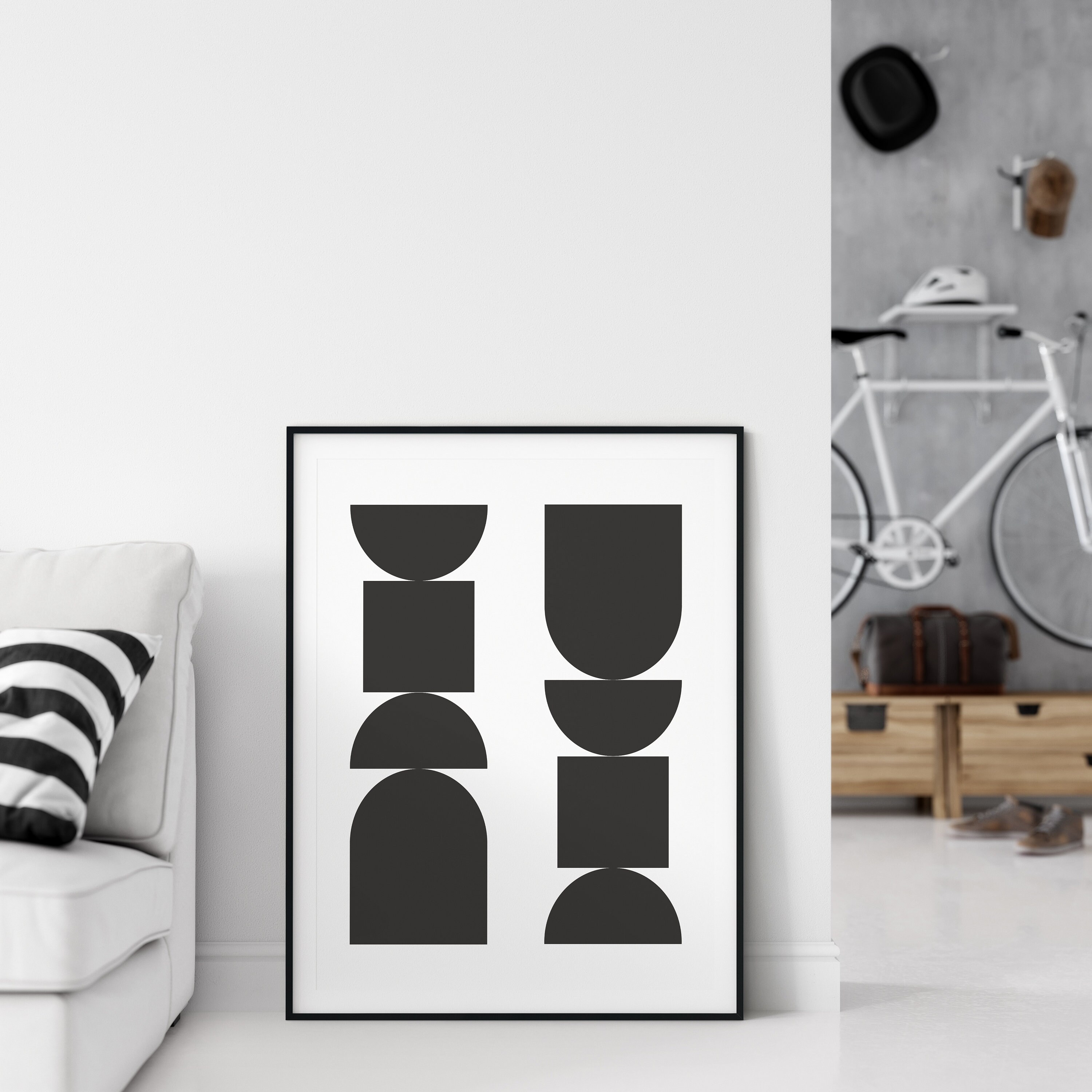 MCM Printable Wall Art Mid-century Modern Art Print Graphic - Etsy