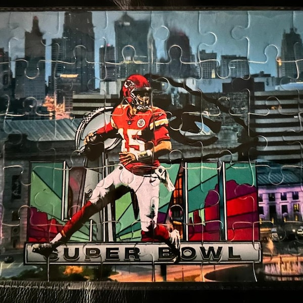 Kansas City Chiefs Jigsaw Puzzle - Etsy
