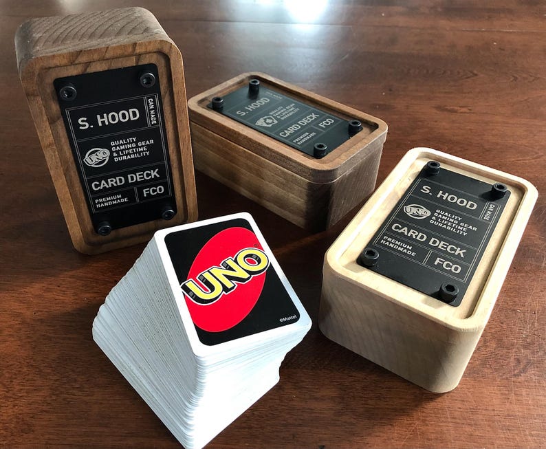 Uno Game Cards Box - Etsy