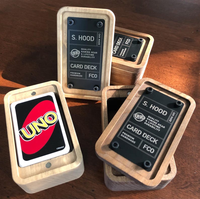 Uno Game Cards Box - Etsy