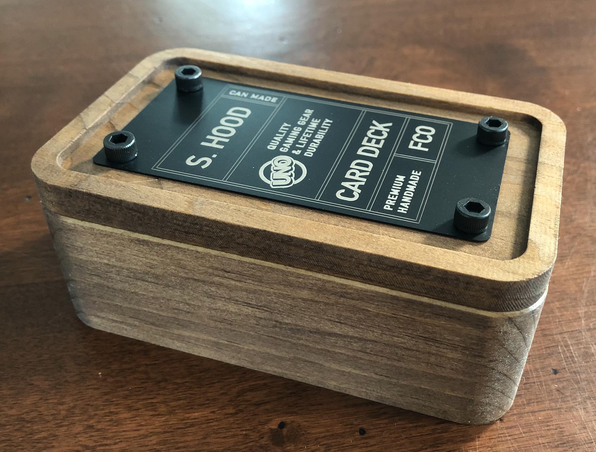 Uno Game Cards Box - Etsy