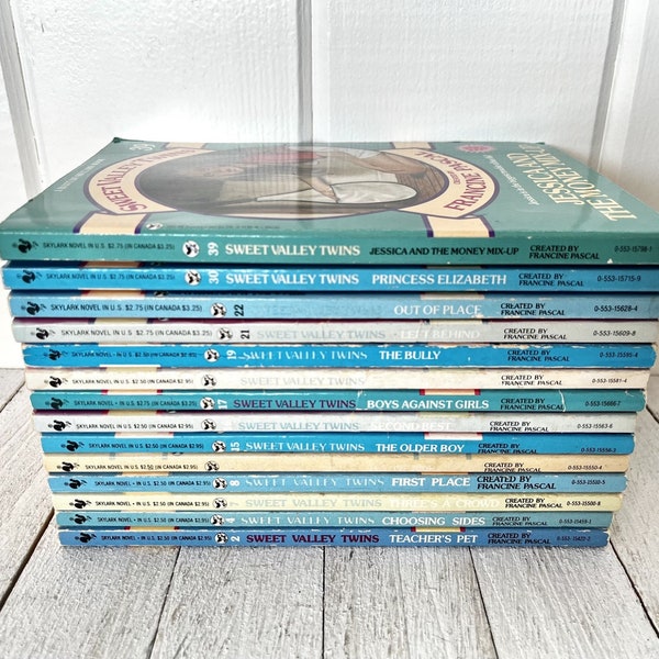 Francine Pascal - Etsy