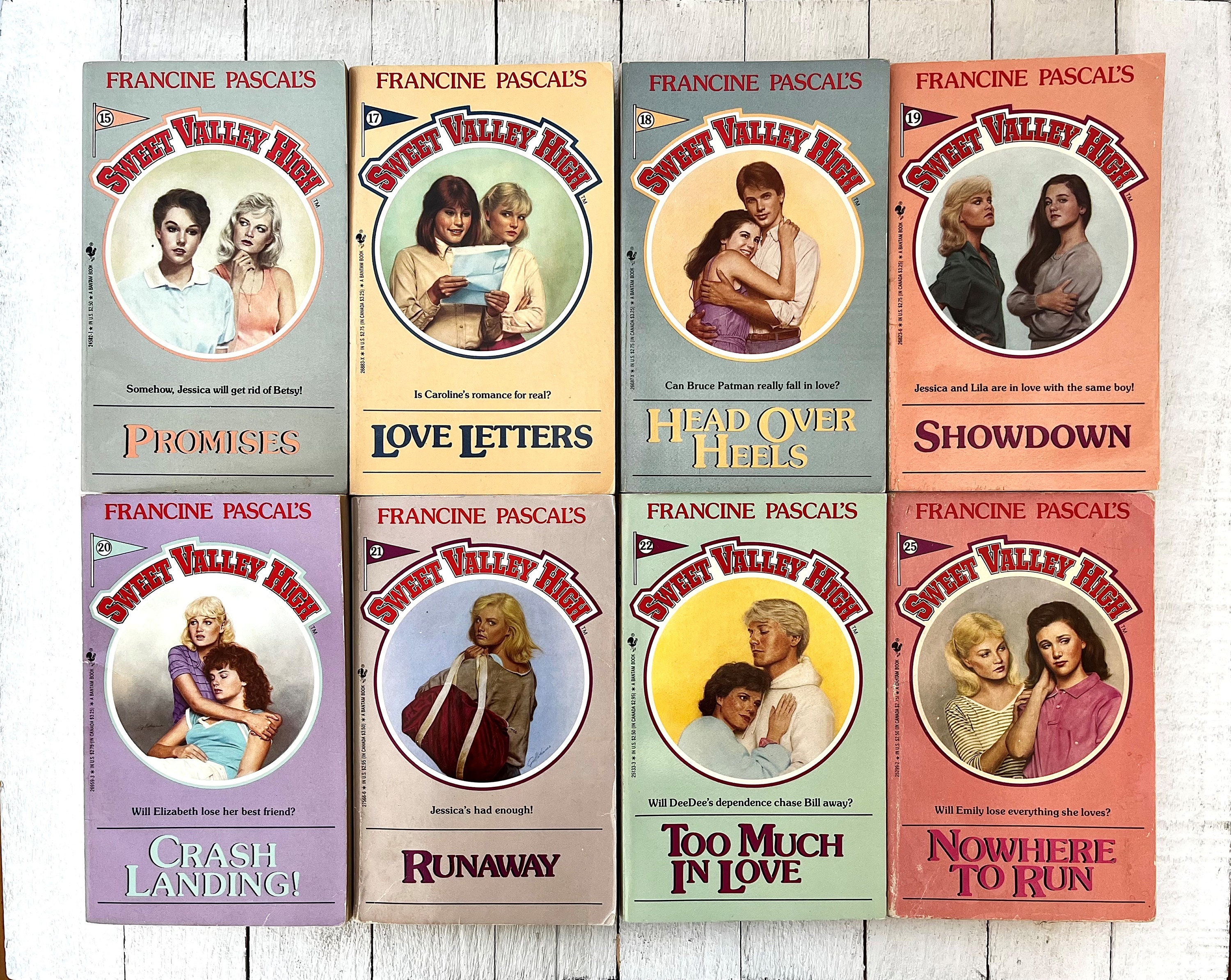 Vintage Original 1980's 'sweet Valley High' Books by Francine Pascal ...