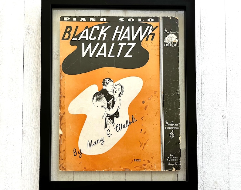 Set of 3 Antique Sheet Music Ephemera, Vintage Art Deco Wall Decor ...