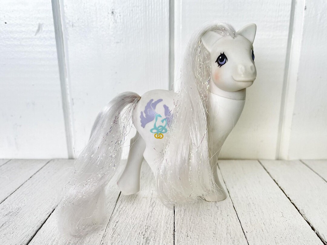 Vintage 1980's My Little Pony 'special Ponies' Hasbro "bride Pony ...