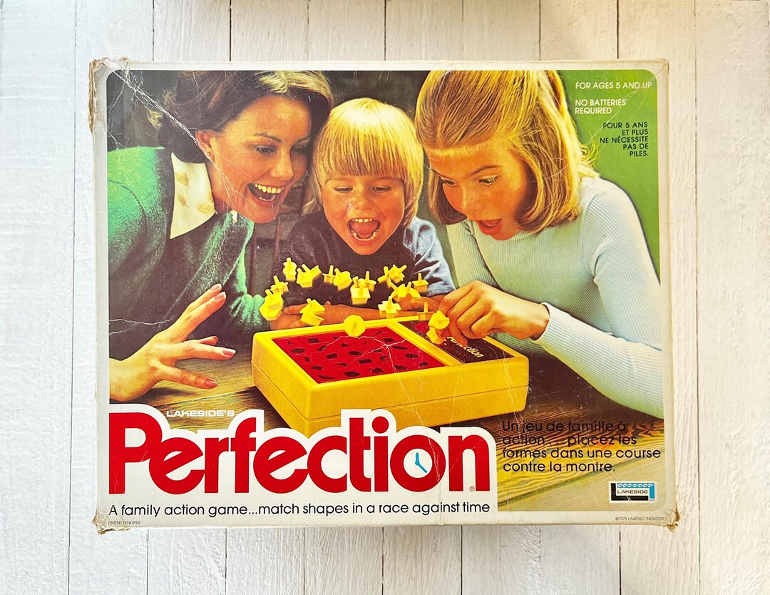 Vintage 1970's Game of Perfection by Lakeside, Complete With ...