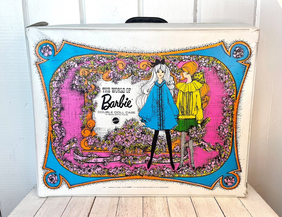 Vintage 1968 'the World of Barbie' Double Doll Carrying Case ...