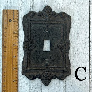 Vintage Style Cast Iron Light Switch and Outlet Covers, Old House ...
