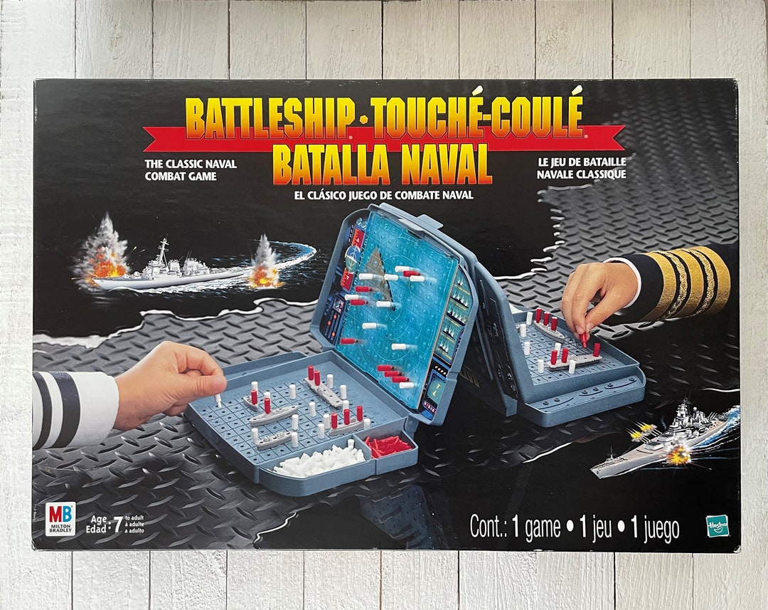 Vintage 1990's Battleship: the Classic Naval Combat Game, Milton ...