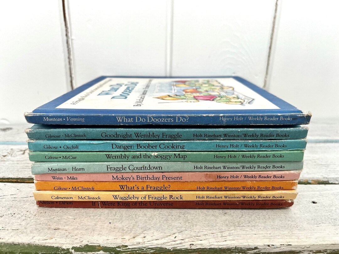 Vintage 1980's Fraggle Rock Weekly Reader Series Choose - Etsy Canada