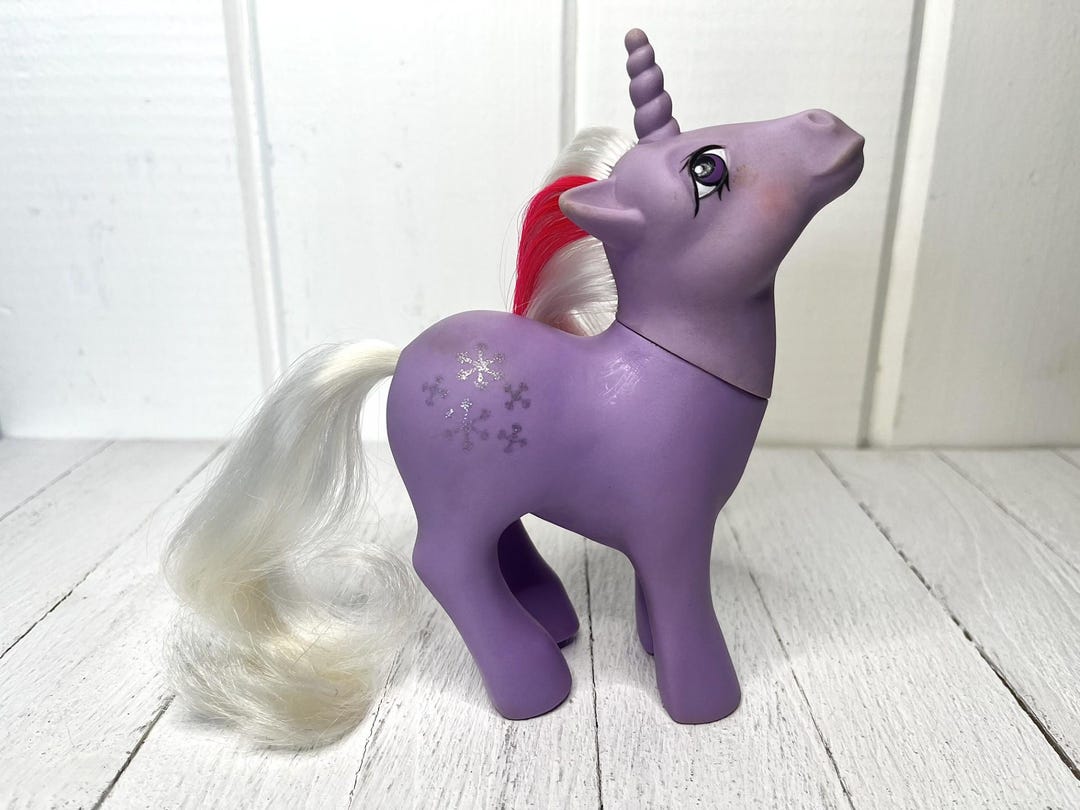 Vintage 1980's My Little Pony 'unicorn Ponies' 3rd Generation Hasbro ...