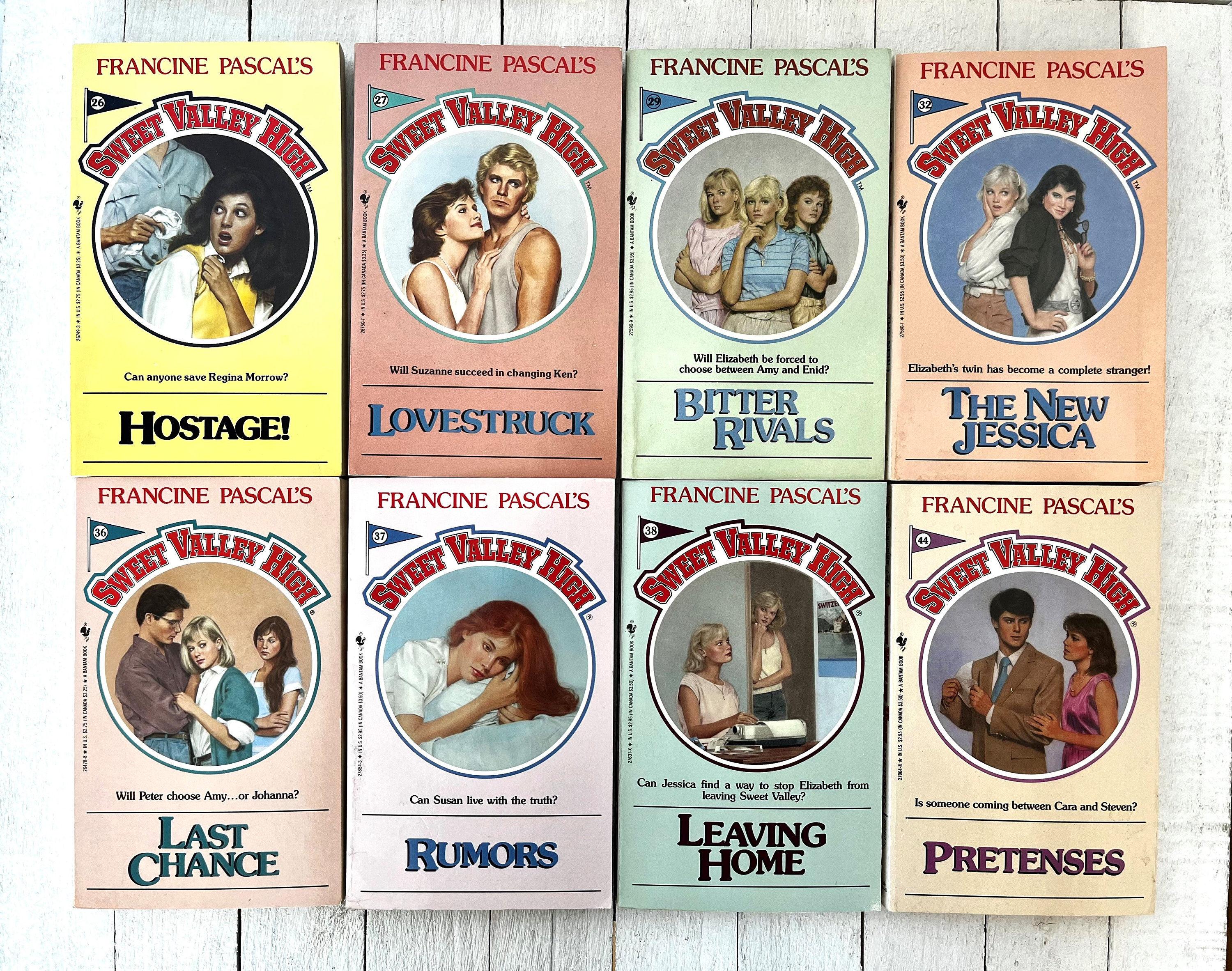 Vintage Original 1980's 'sweet Valley High' Books by Francine Pascal ...