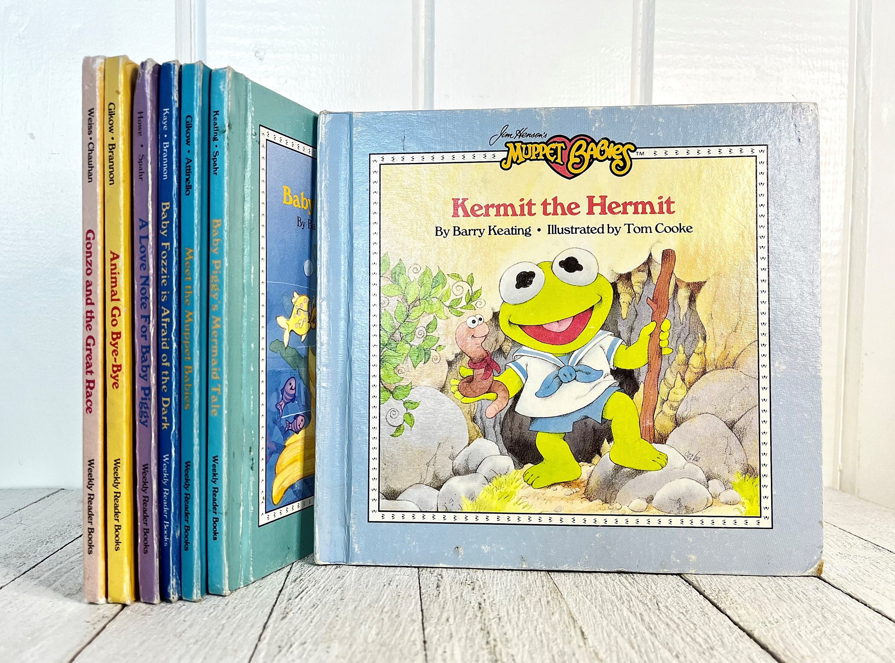 Set of 7 Vintage 1980's 'muppet Babies' Series, Weekly Reader Children ...