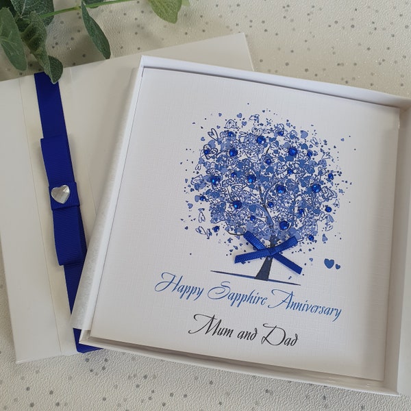 Mum and Dad 65th Wedding Anniversary Card - Etsy UK