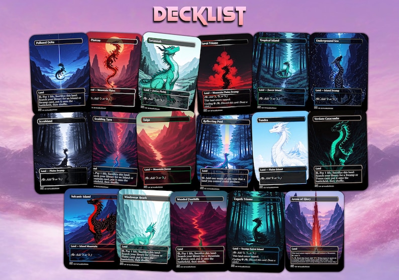 Complete Ur-dragon Commander MTG Deck Anime Waifu NSFW | 106 Card Deck ...