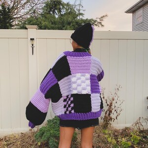 The Luna Cardigan Crochet Pattern | PDF PATTERN With Design Template ...