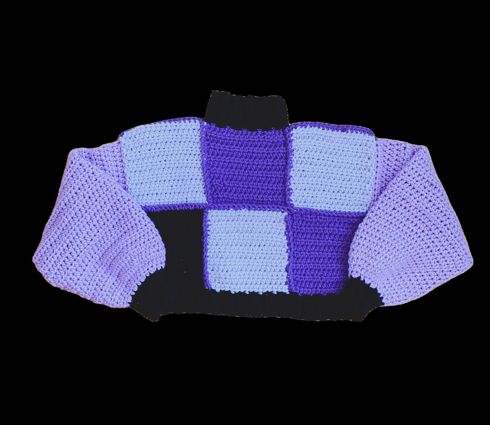 The Sarah Jumper Crochet Written PDF Pattern | Fold-over Mockneck ...