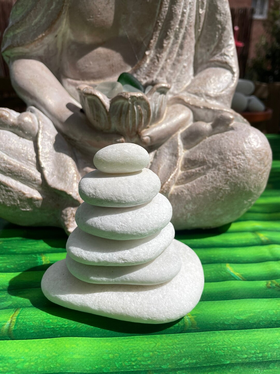 Spanish White Sea Marble Pebbles. Genuine Spanish Beach Stones ...