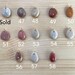 Natural Pebble Charms. Diamond Gold Charms for Necklaces. Beach Stones ...