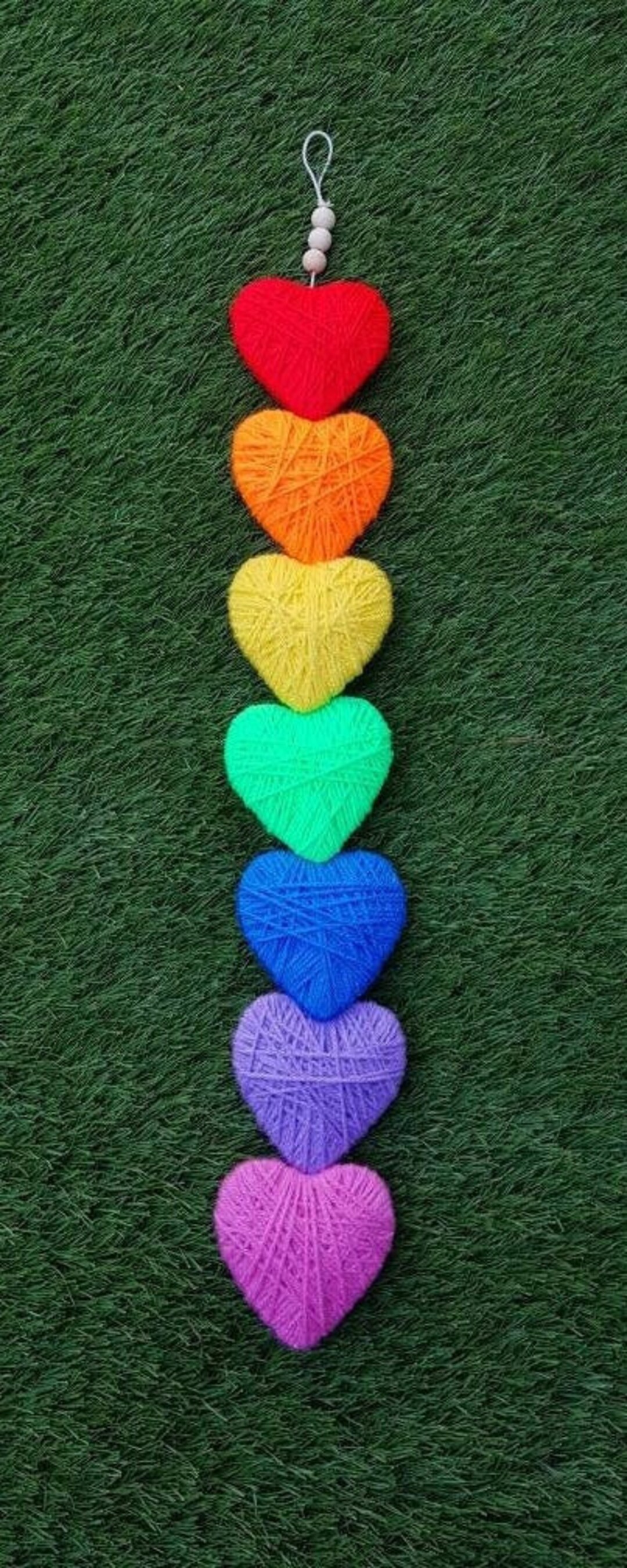 Rainbow bunting, pride, boho, funky rainbow wall hanging party deco ...