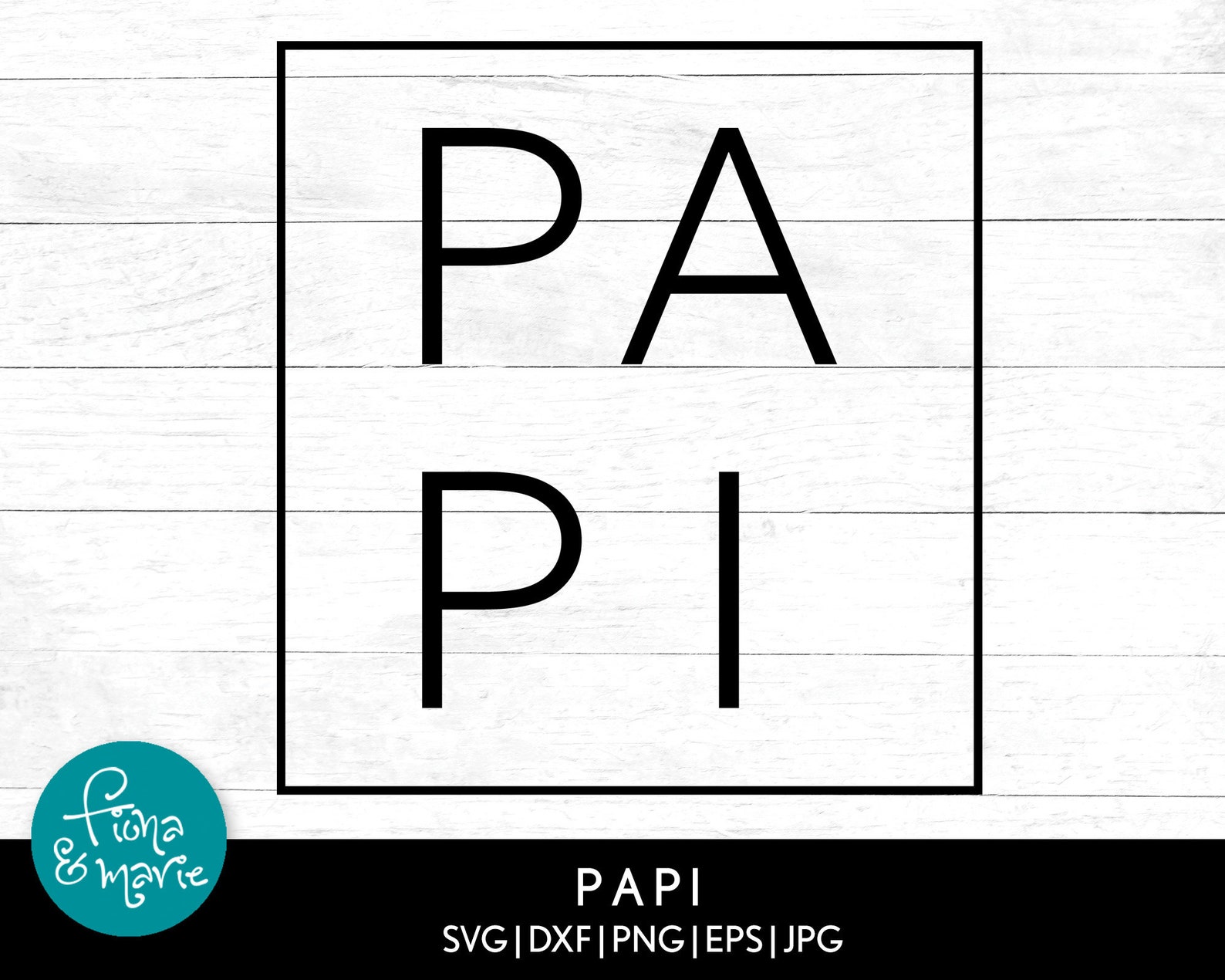 PAPI Svg Grandpa Svg Father's Day Svg Grandfather Svg - Etsy