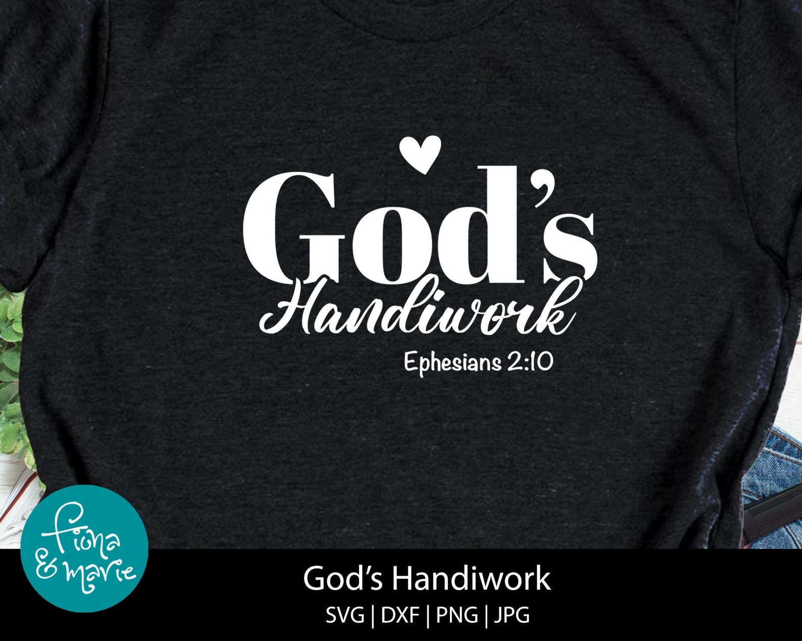 God's Handiwork SVG: Christian Bible Verse (digital Download) - Etsy