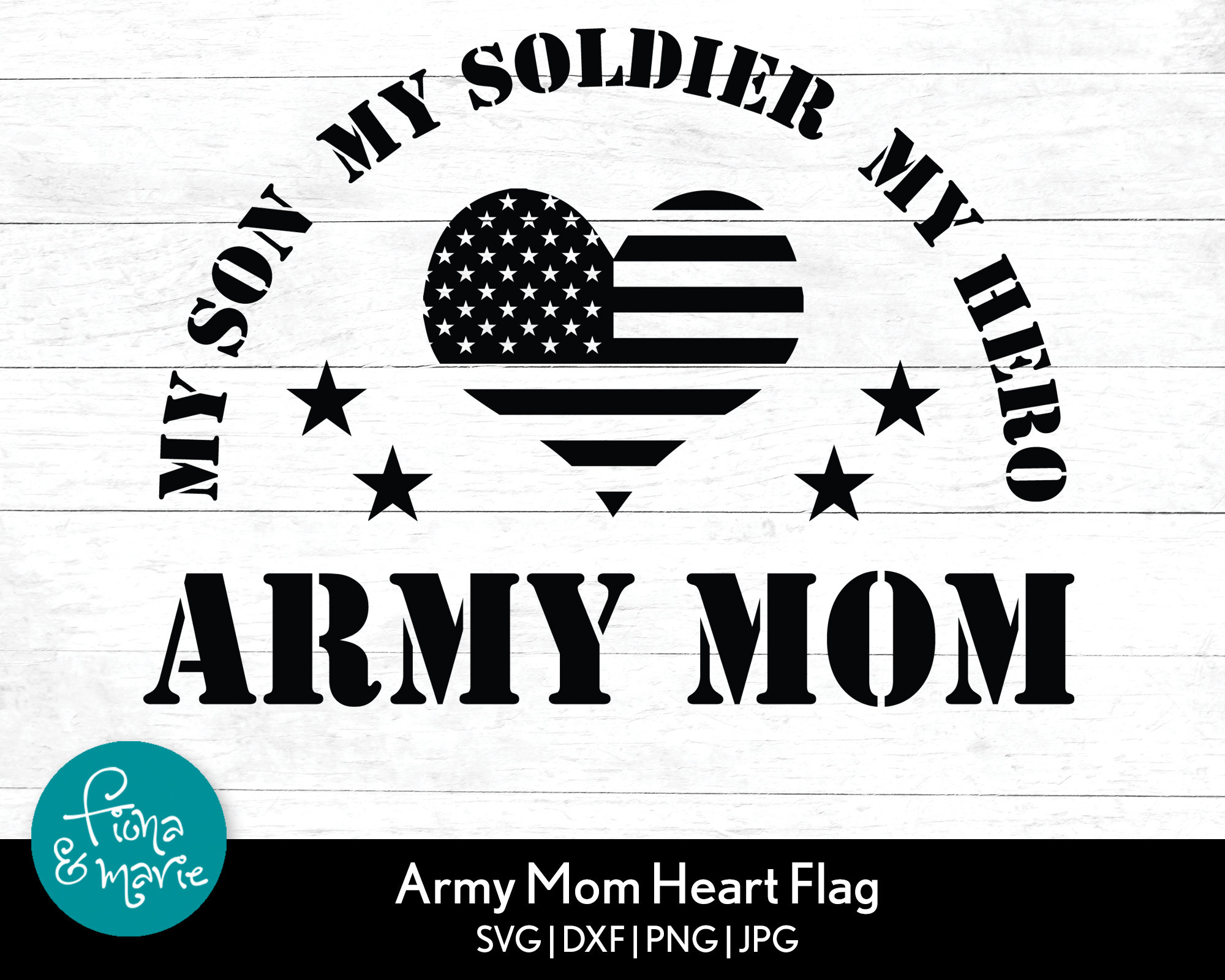 Army Mom SVG | My Son Soldier Hero Pride (digital Download) - Etsy