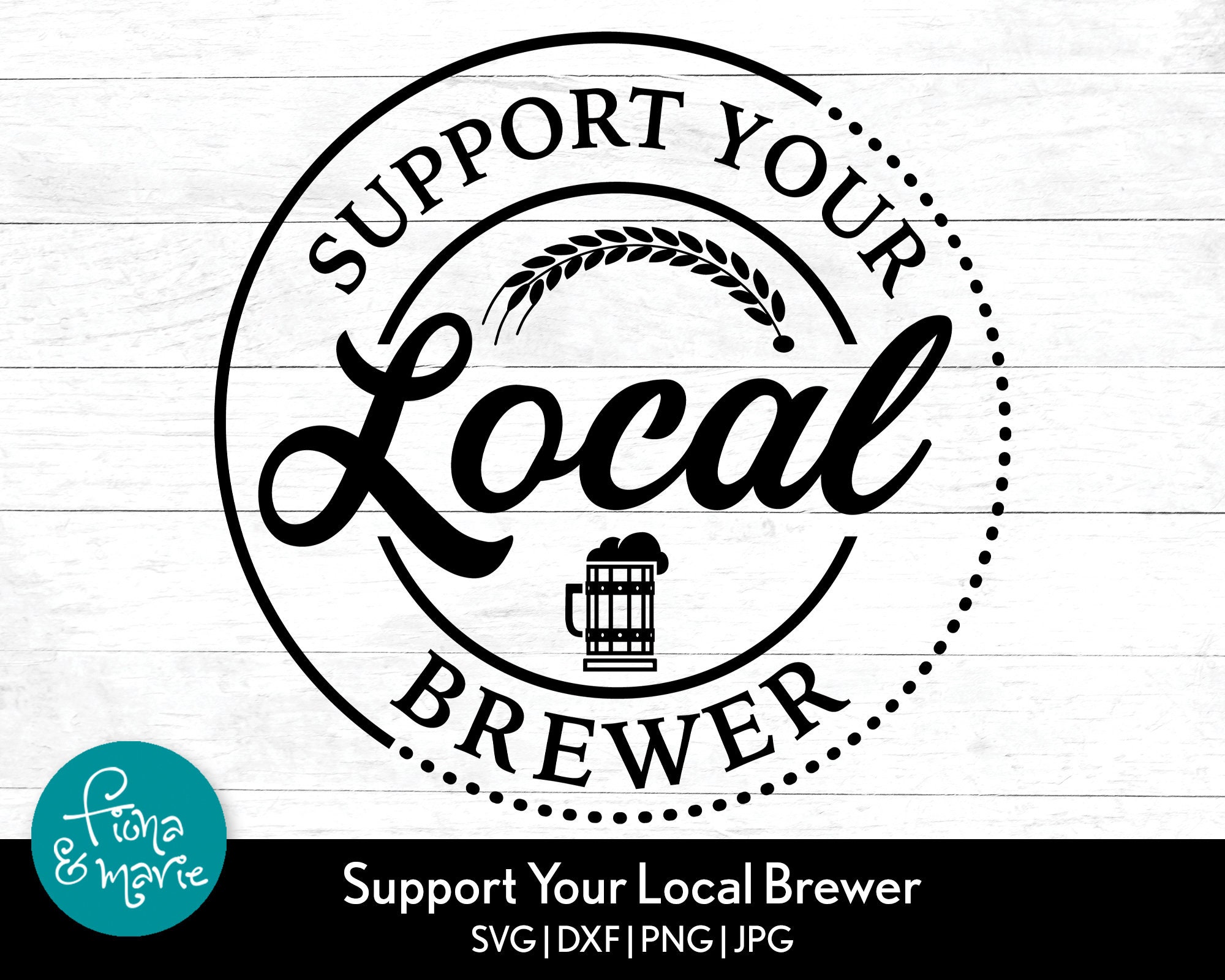 Support Your Local Brewer Svg Beer Brewer Svg Beer Svg - Etsy