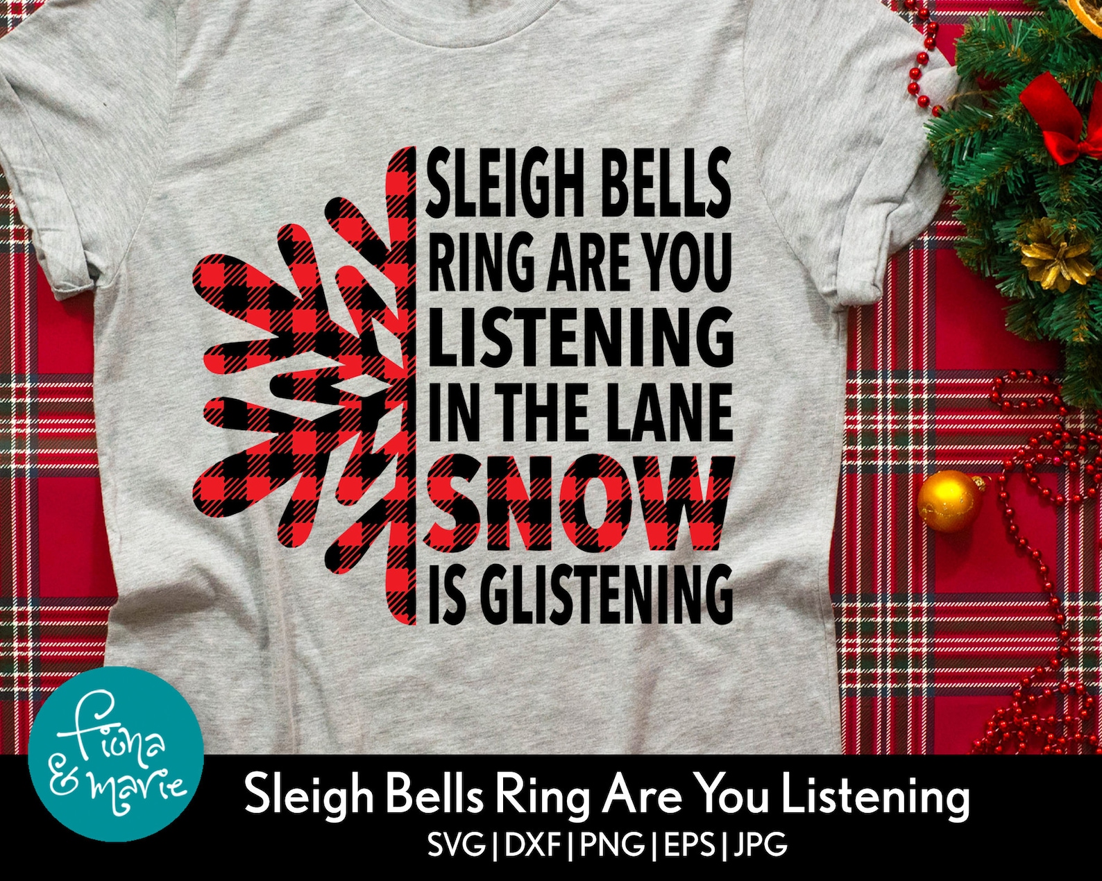 Sleigh Bells Ring Are You Listening in the Lane Snow is - Etsy