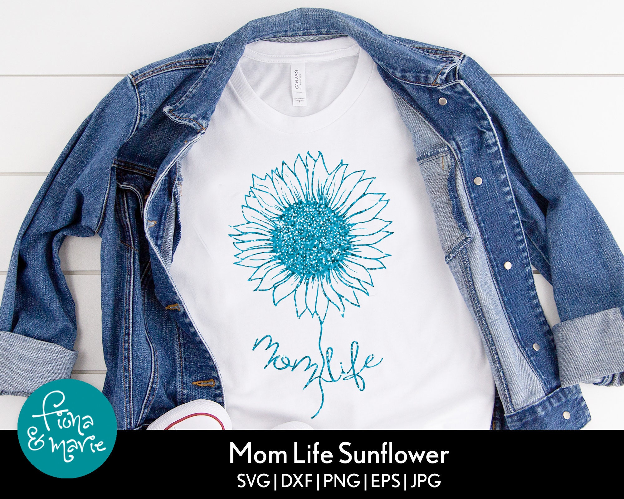 Mom Life Sunflower Mom Life Svg Sunflower Svg Svg Dxf | Etsy