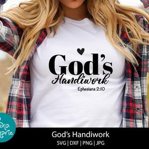 God's Handiwork SVG: Christian Bible Verse (digital Download) - Etsy