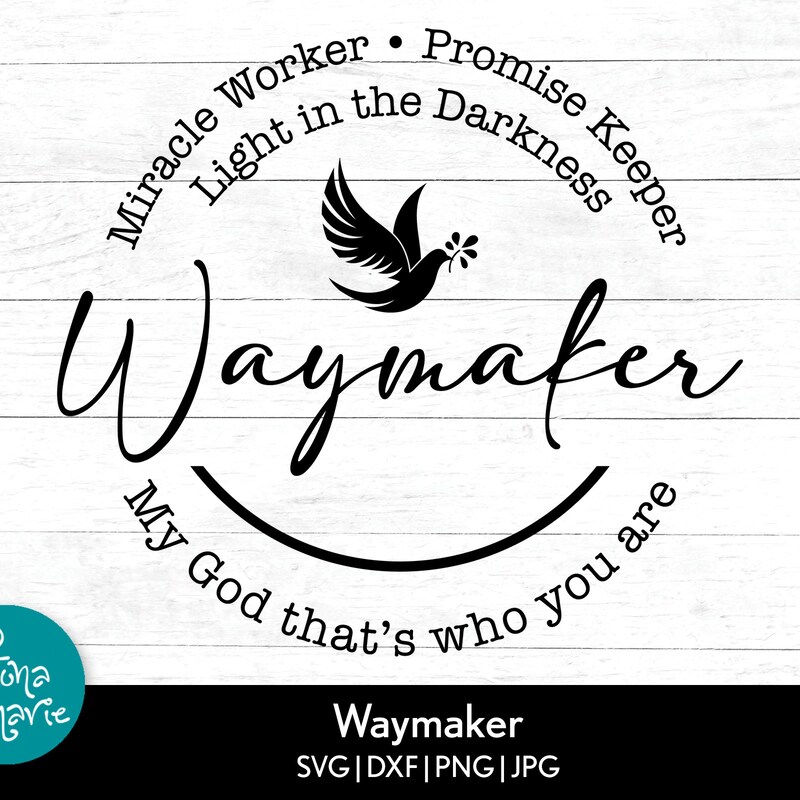 Way Maker Svg - Etsy