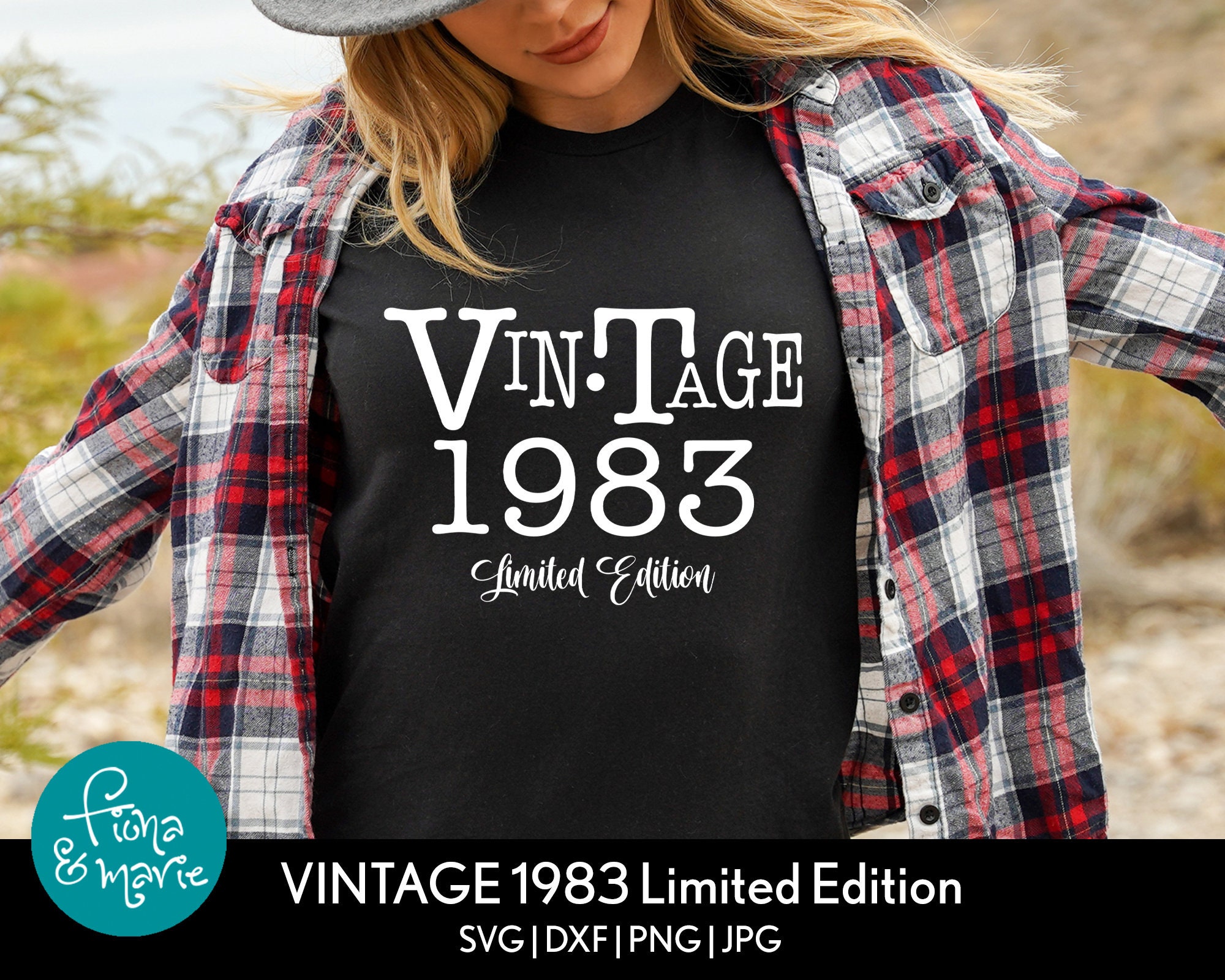 Vintage 1983 Funny 40th Birthday Svg 40th Birthday Gift - Etsy