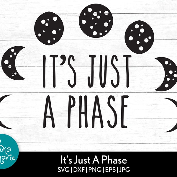Just a Phase Moon - Etsy