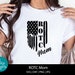 ROTC Mom Grunge American Flag SVG: Military Pride (digital Download) - Etsy