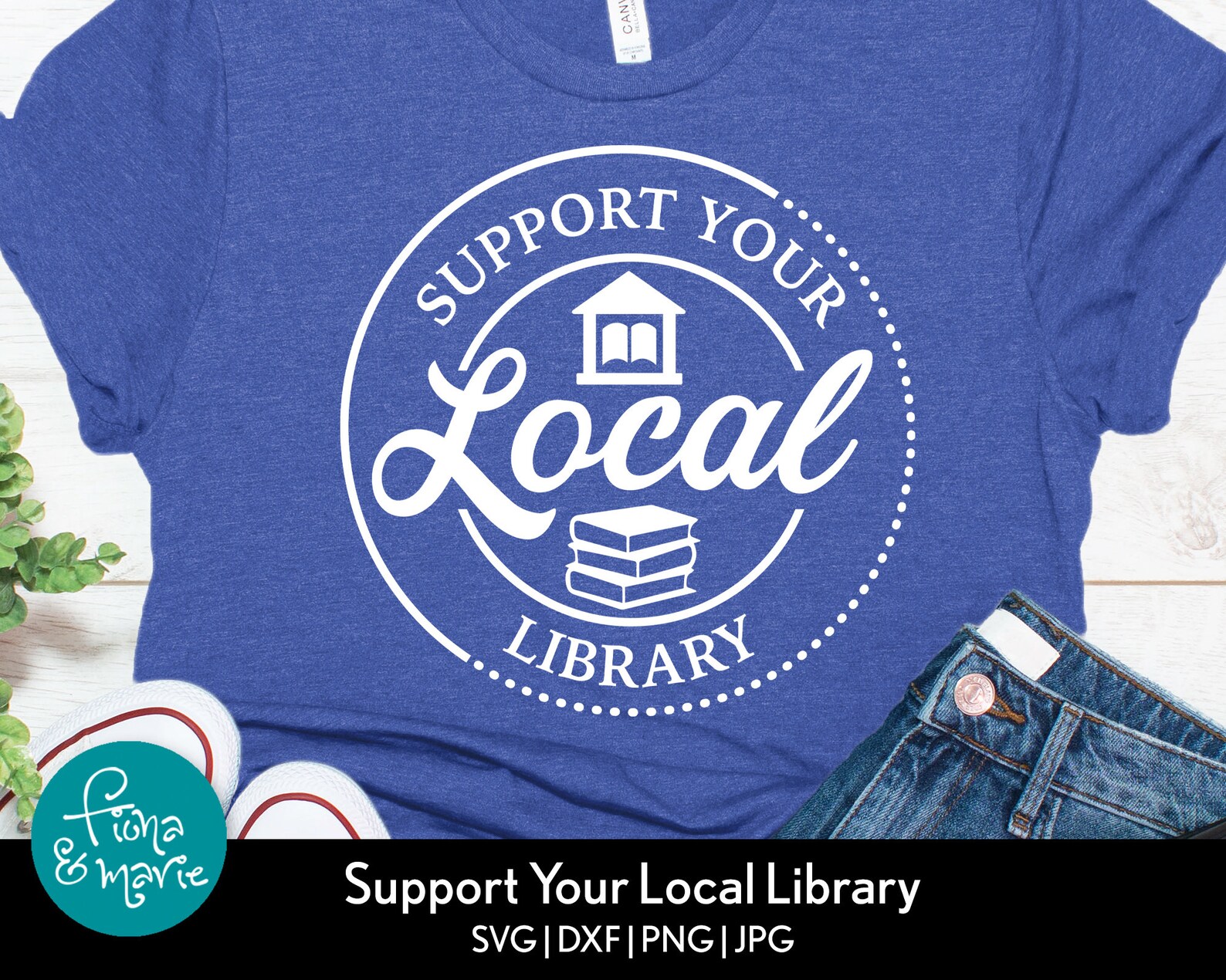 Support Your Local Library Svg Library Svg Books Svg - Etsy