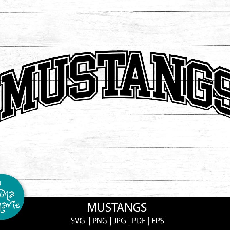 Mustang Svg - Etsy