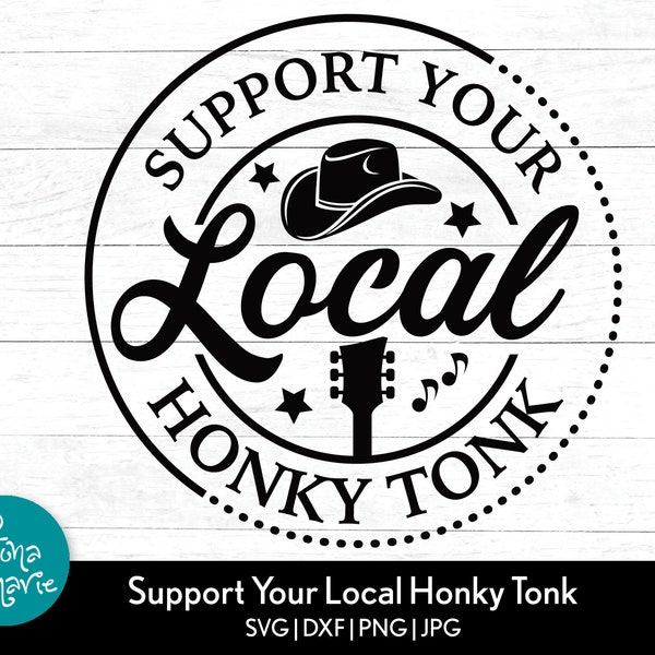 Honky Tonk Svg - Etsy