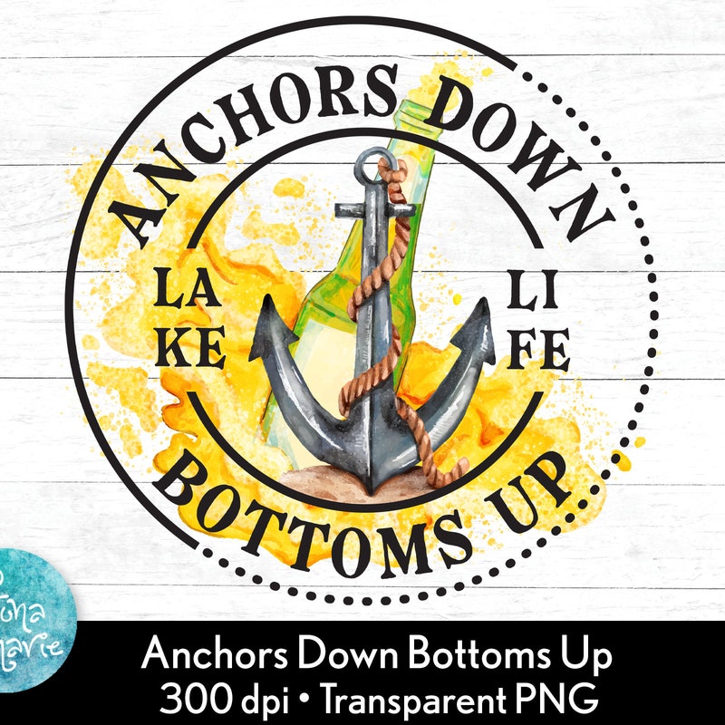 Anchor Down - Etsy