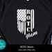 ROTC Mom Grunge American Flag SVG: Military Pride (digital Download) - Etsy