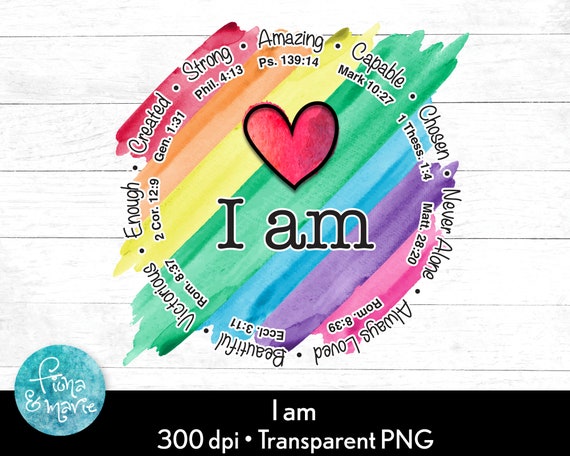 I Am Inspiration PNG Print File for Sublimation or Print | Etsy
